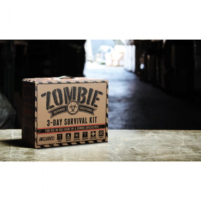 Zombie Survival Kit Sign